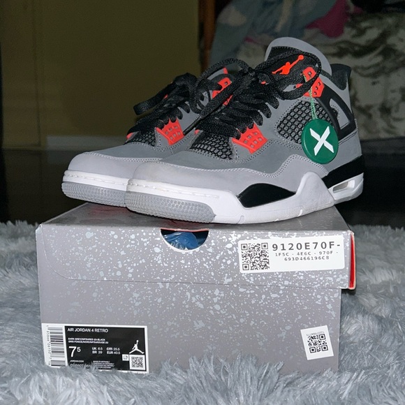 Jordan | Shoes | These Are The Jordan 4 Retro Dark Greyinfrared Shoes ...